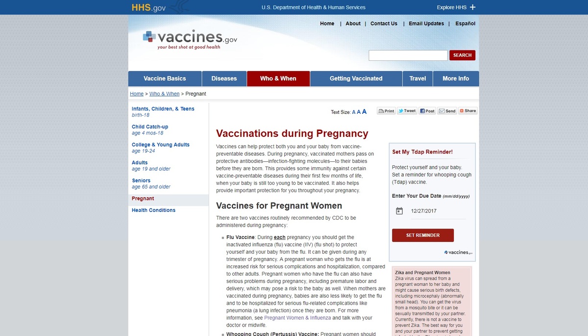 Evaluating variations of maternal immunization messages | Office of ...